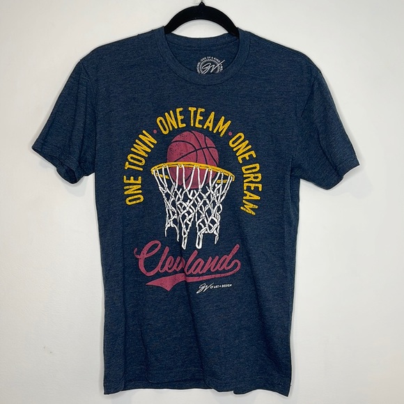 Tops | Cleveland Original 1 Of A Kind Cavalier Shirt One Town One Team ...